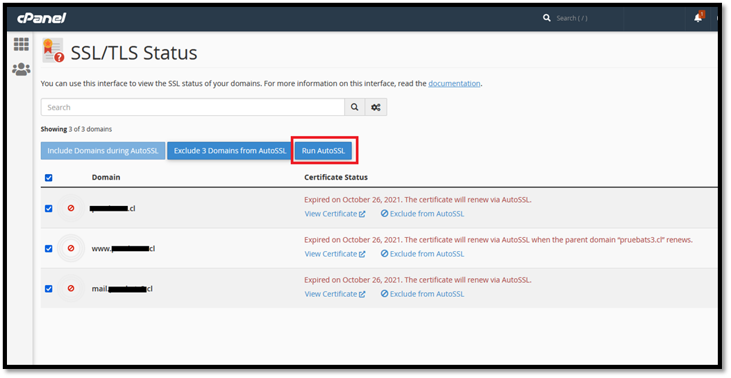 Activar certificados SSL de Cpanel – Ayuda Powerhost